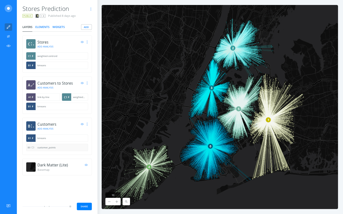 Data Mapping and Visualization Tool — CARTO